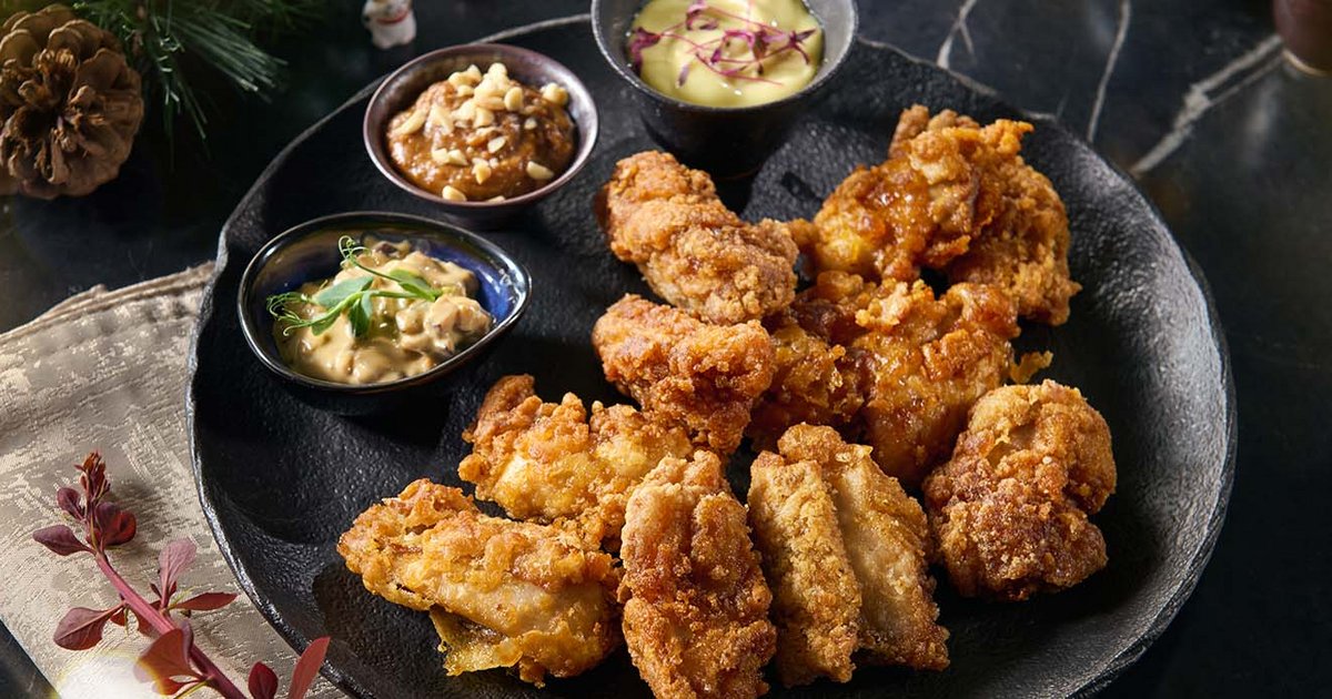 Pollo alle tre salse: wasabi, funghi e arachidi | Kikkoman